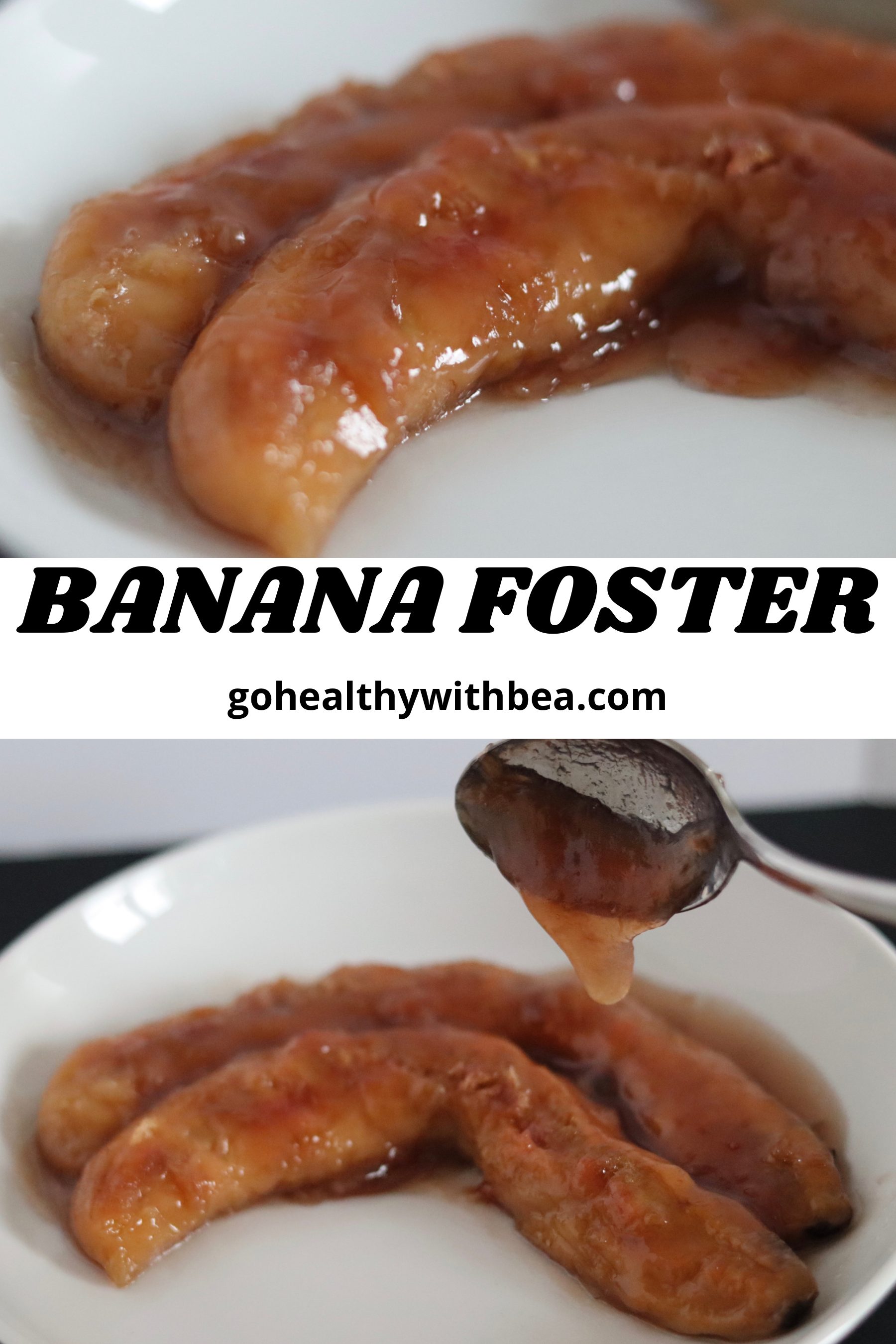 Banana flambe (AIP, paleo, vegan) - Go Healthy With Bea