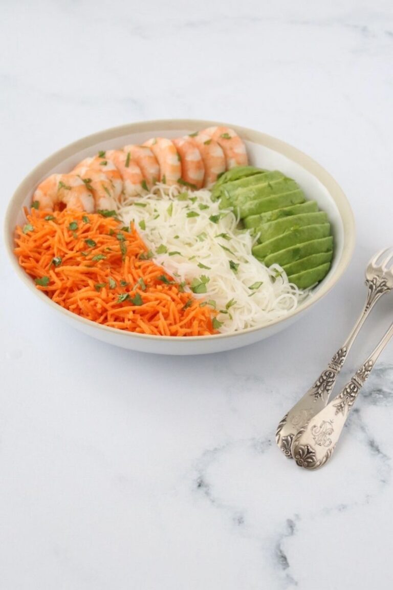 Spring Roll Salad Bowl - Go Healthy With Bea
