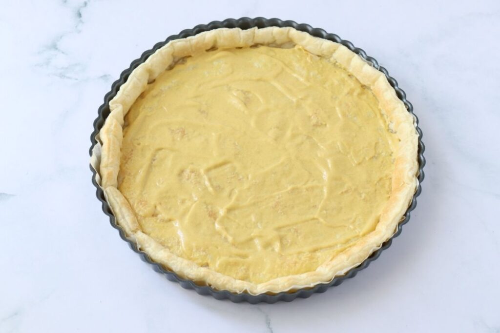 French Tomato Mustard Tart With Puff Pastry - Go Healthy With Bea